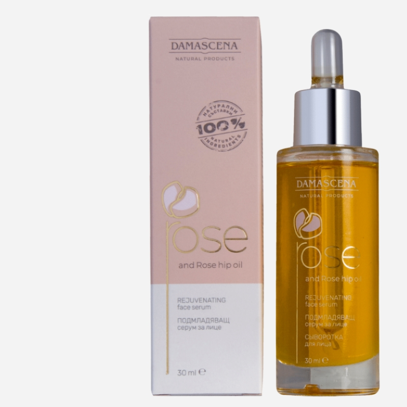Bułgarska Róża » Serum olejowe do twarzy ze 100% naturalnymi składnikami